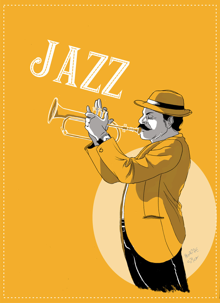 ArtStation - Jazz Posters