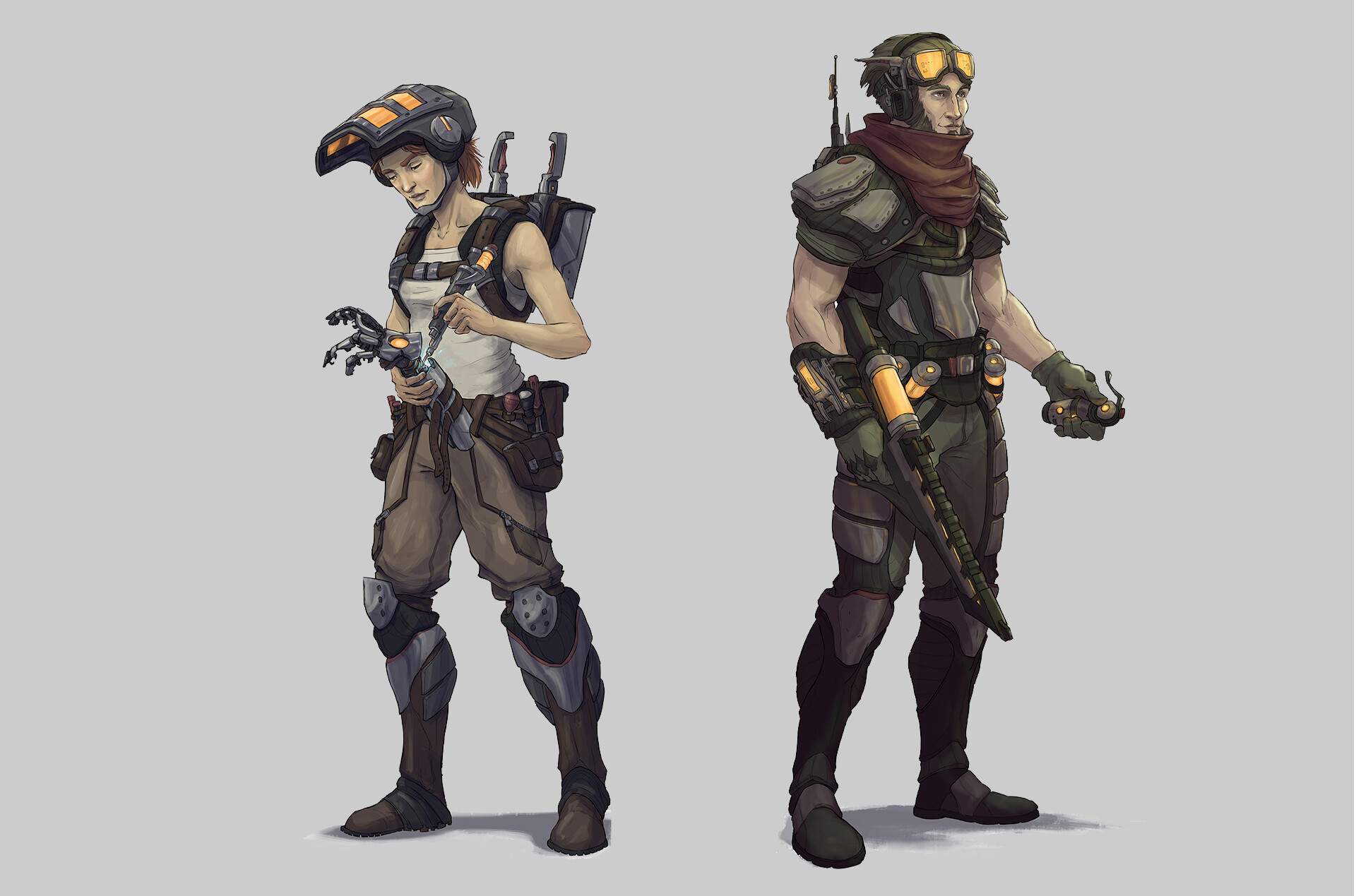 ArtStation - Gerrilla soldiers character