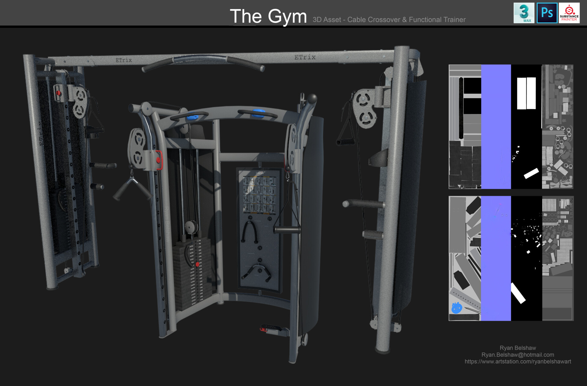 Ryan Belshaw - The Gym - Cable Machines