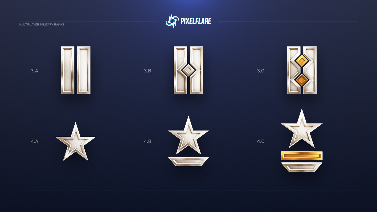 William Cameron - Military Style Rank Icons for Multiplayer Games