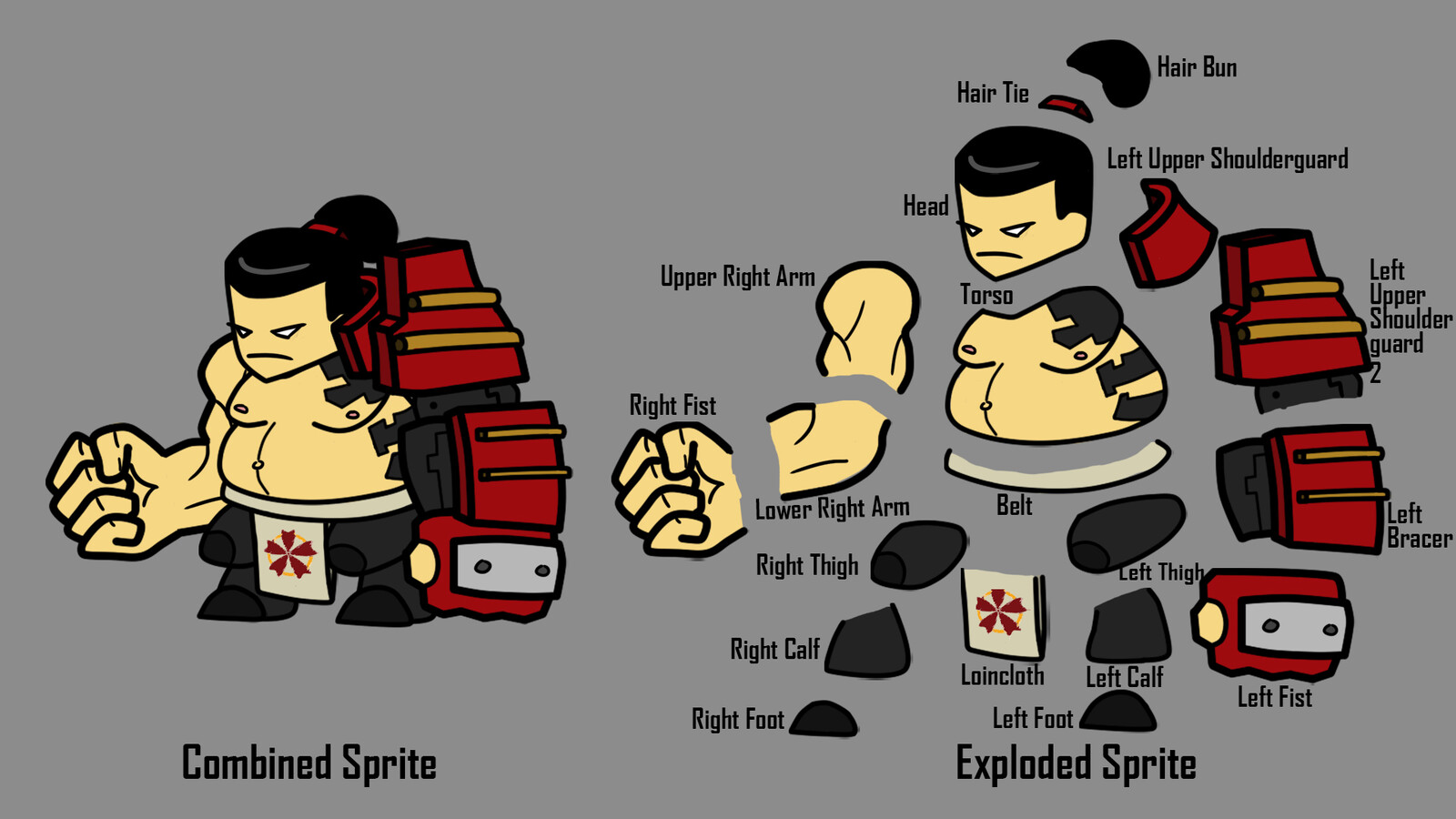 Nicholas Teoh (Sh1ndori) - The Ronin - A 2D Platformer Project (Character)