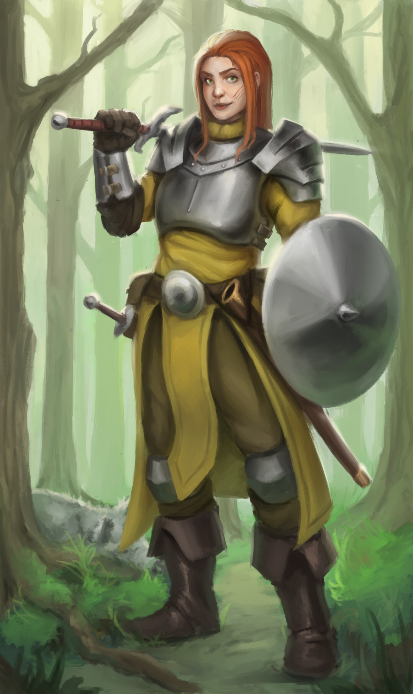 ArtStation - Town hero