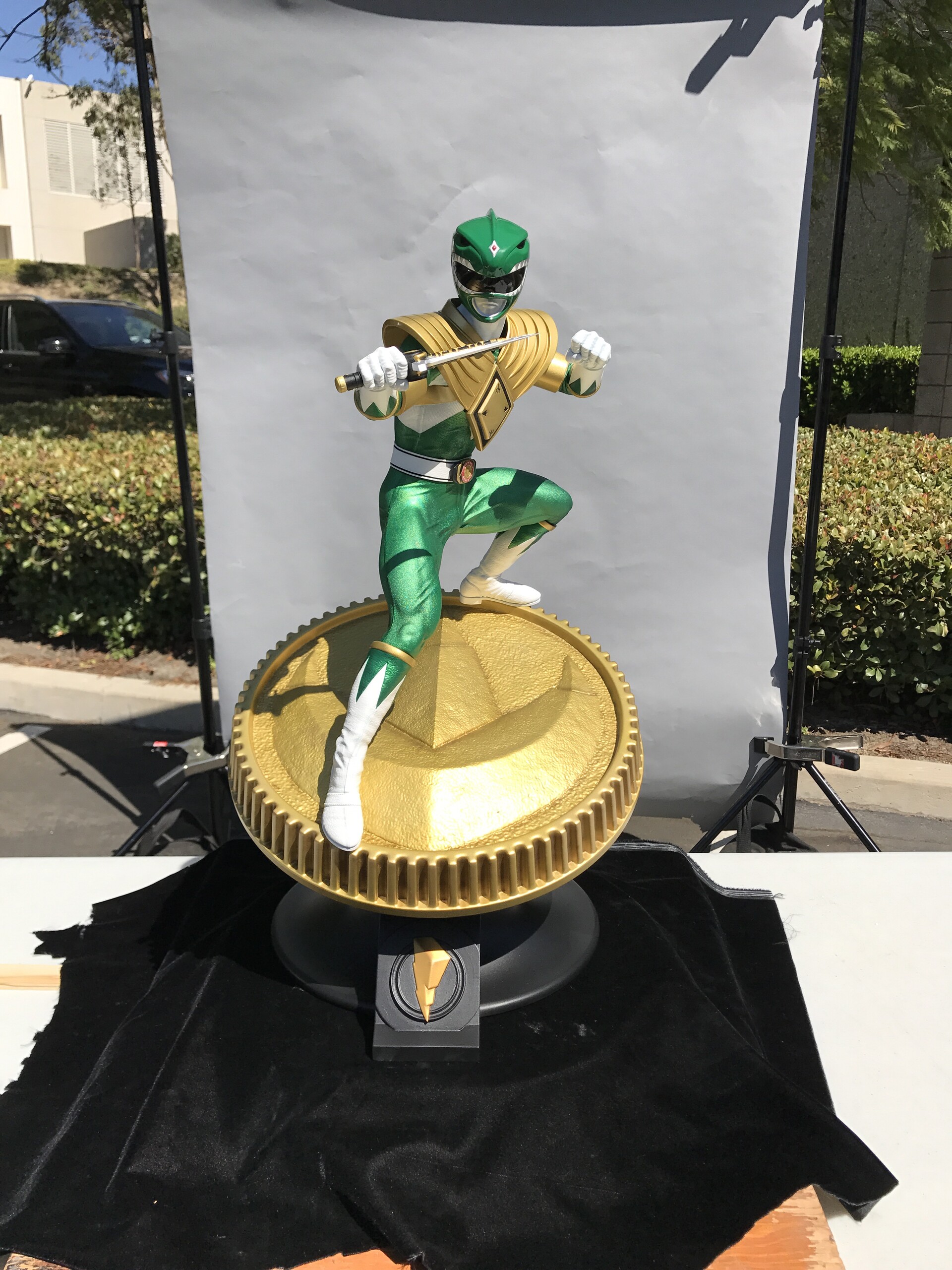 Justin McMillan - PCS Green Ranger Statue