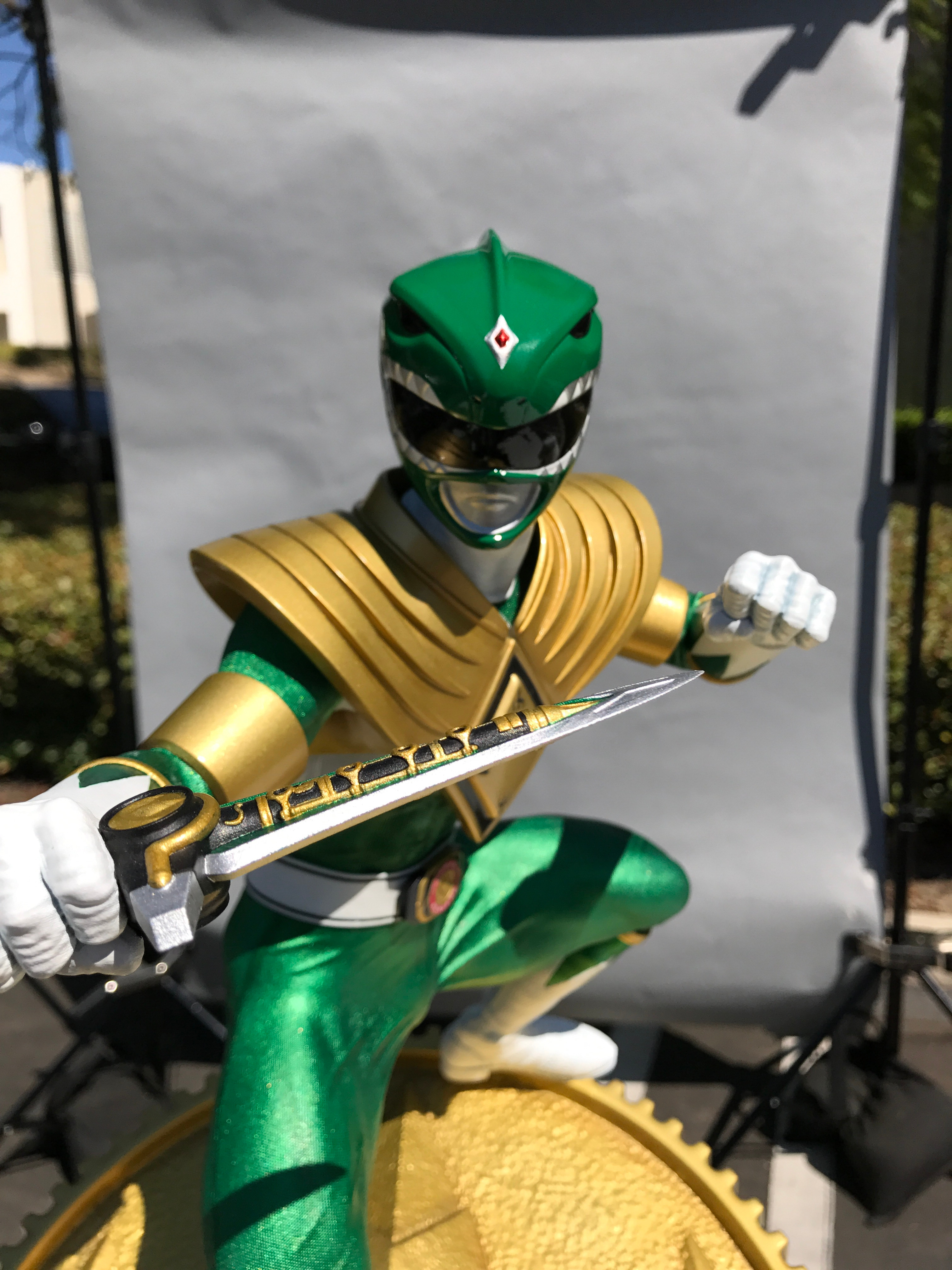Justin McMillan - PCS Green Ranger Statue