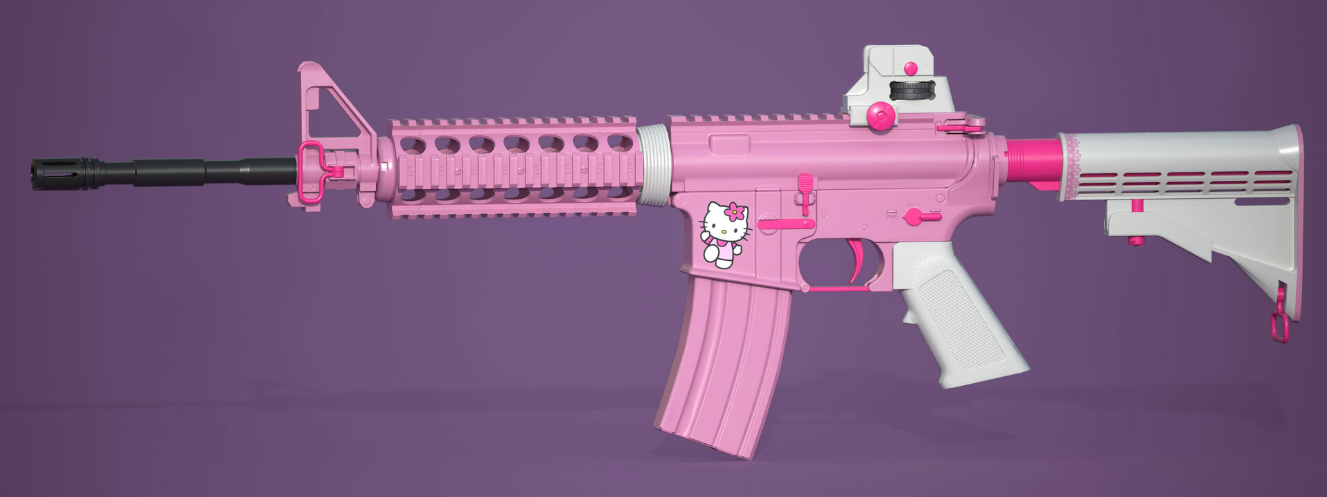 Hello Kitty Shotgun