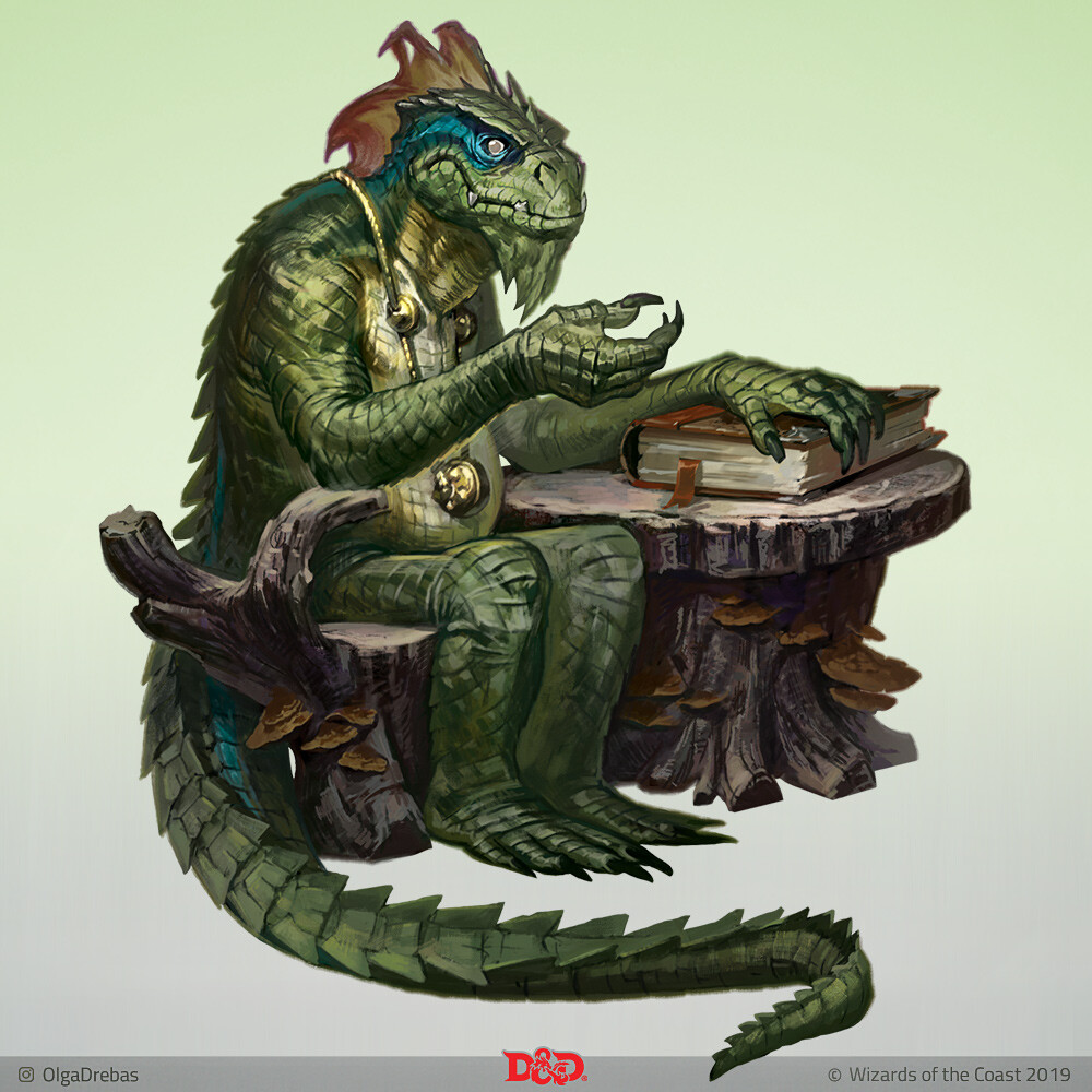 Olga Drebas - Two monsters for Ghosts of Saltmarsh D&D adventure