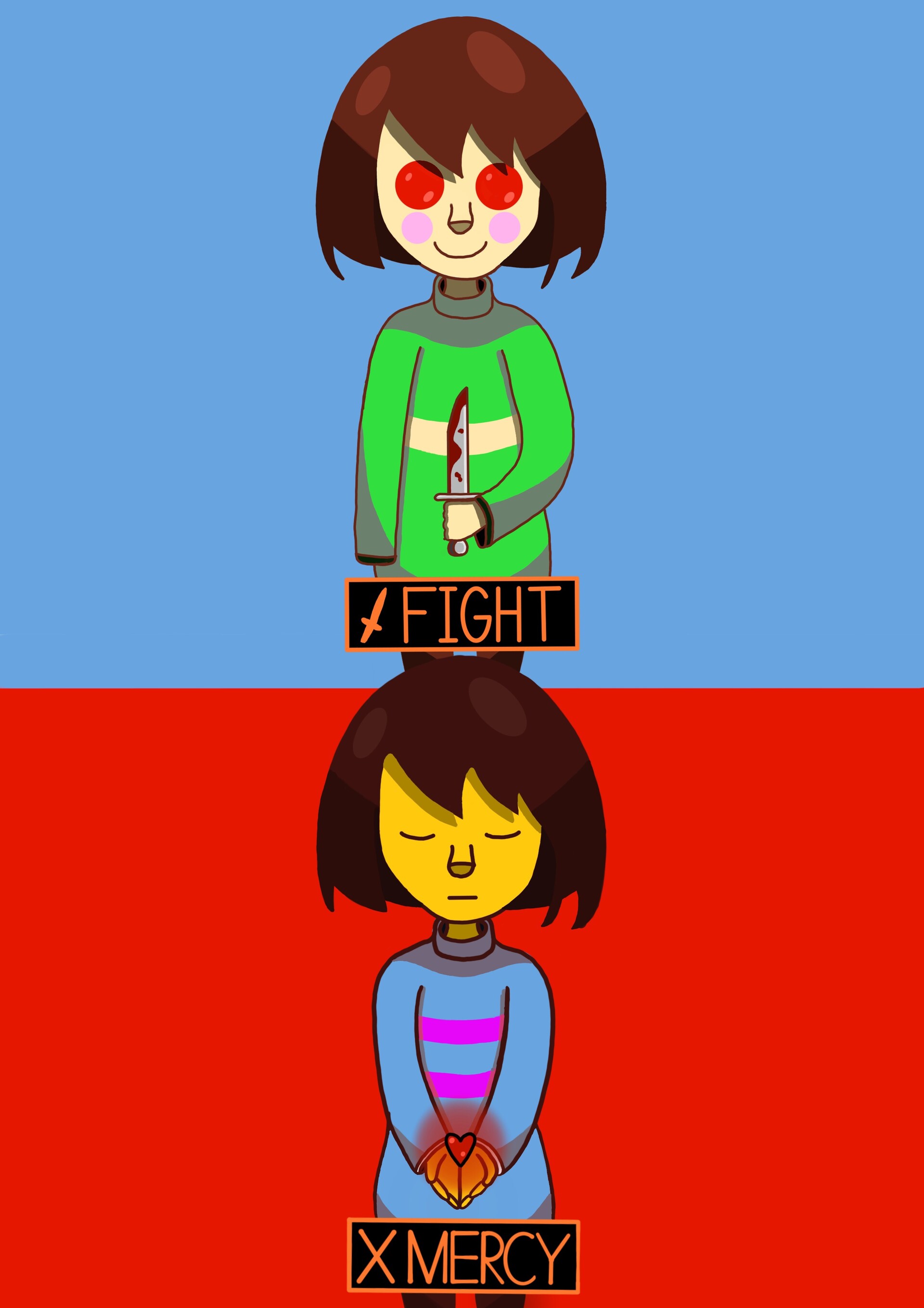 ArtStation - Fight or Mercy?