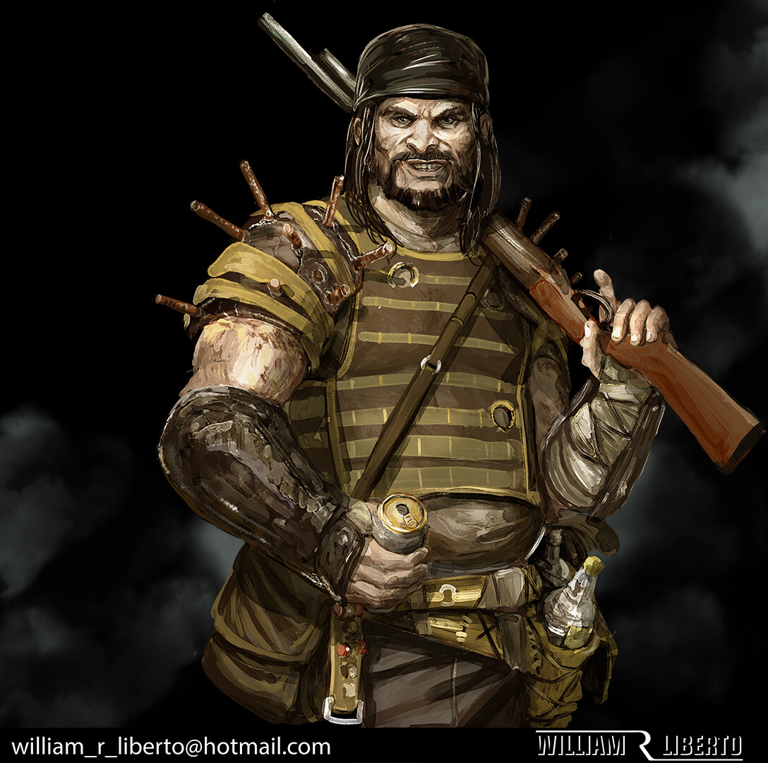 ArtStation - post apocalyptic character design.