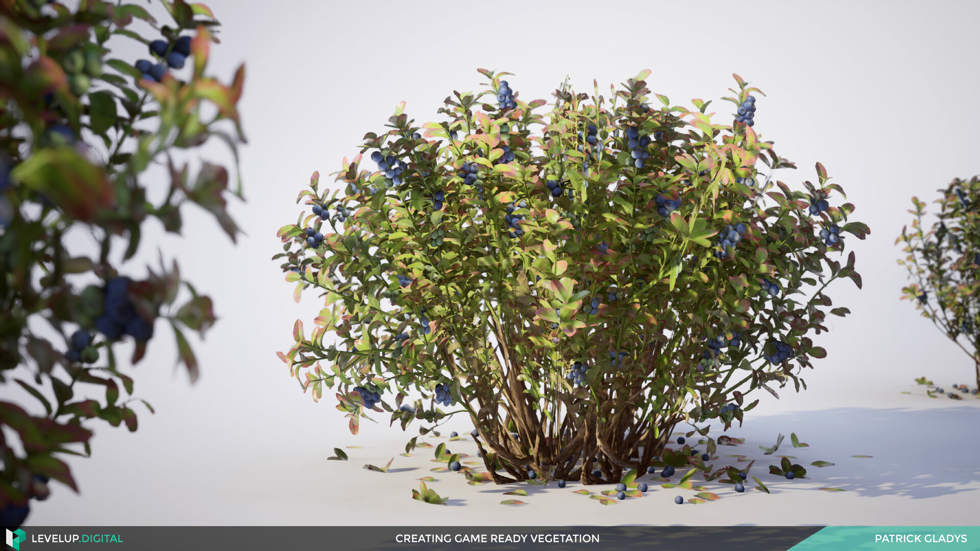 Levelup.Digital - Creating Game-Ready Vegetation | Patrick Gladys