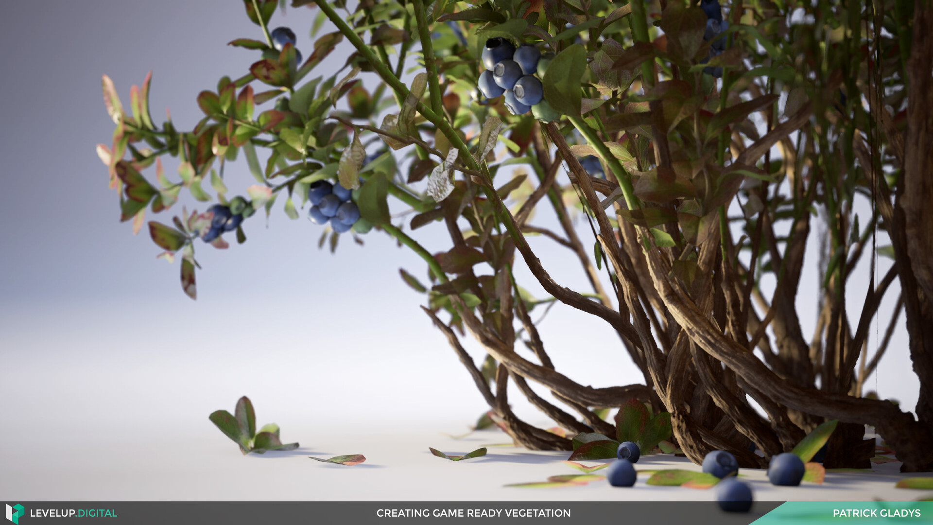 Levelup.Digital - Creating Game-Ready Vegetation | Patrick Gladys