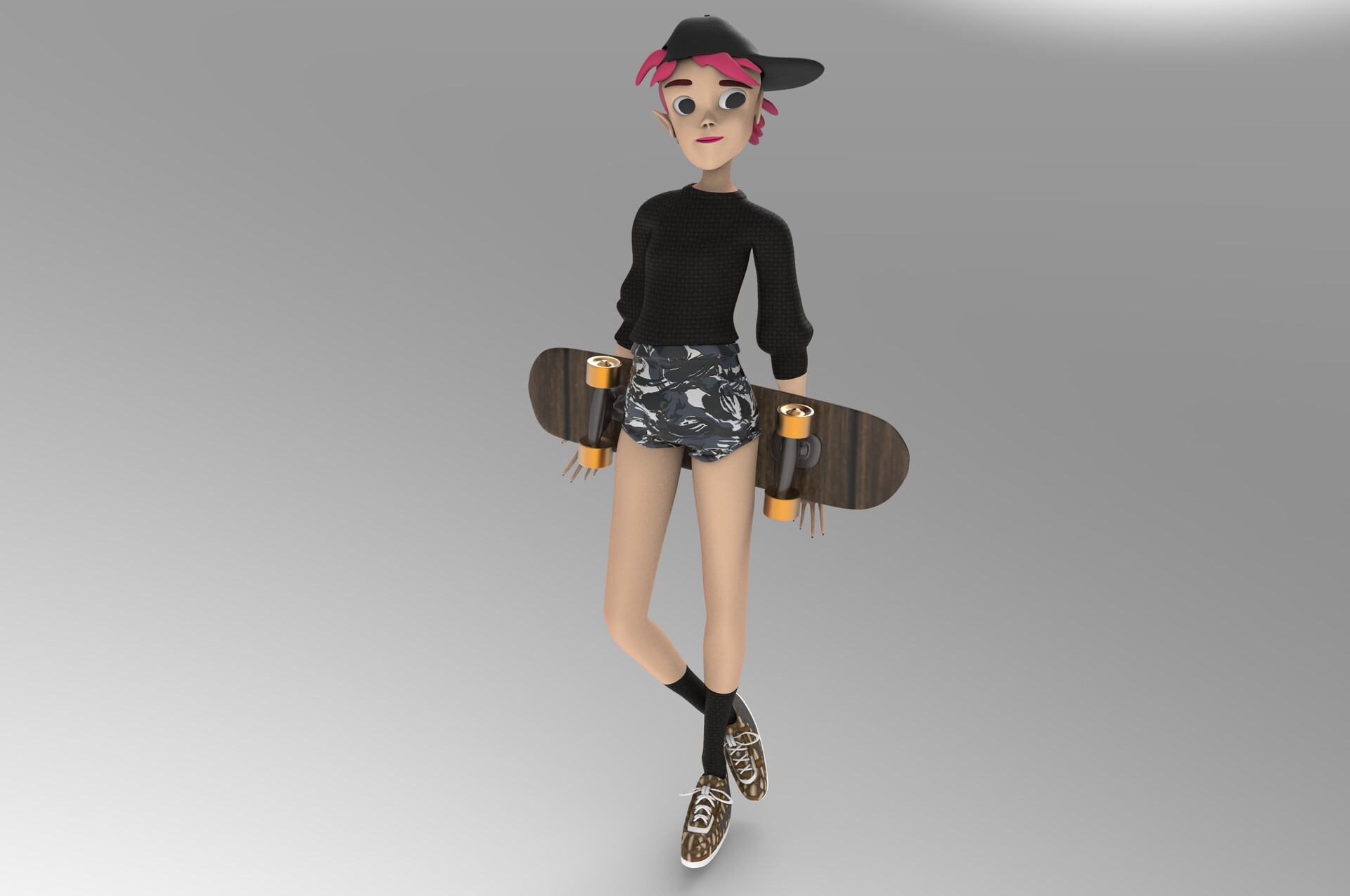 ArtStation - Board Girl