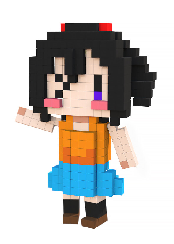 ArtStation - Nendoroid-style [Pico Hachiya]