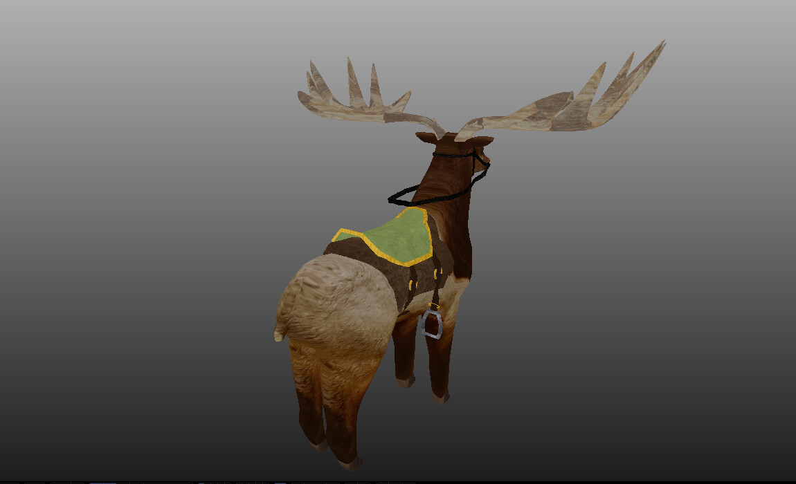 ArtStation - Elk 3D model