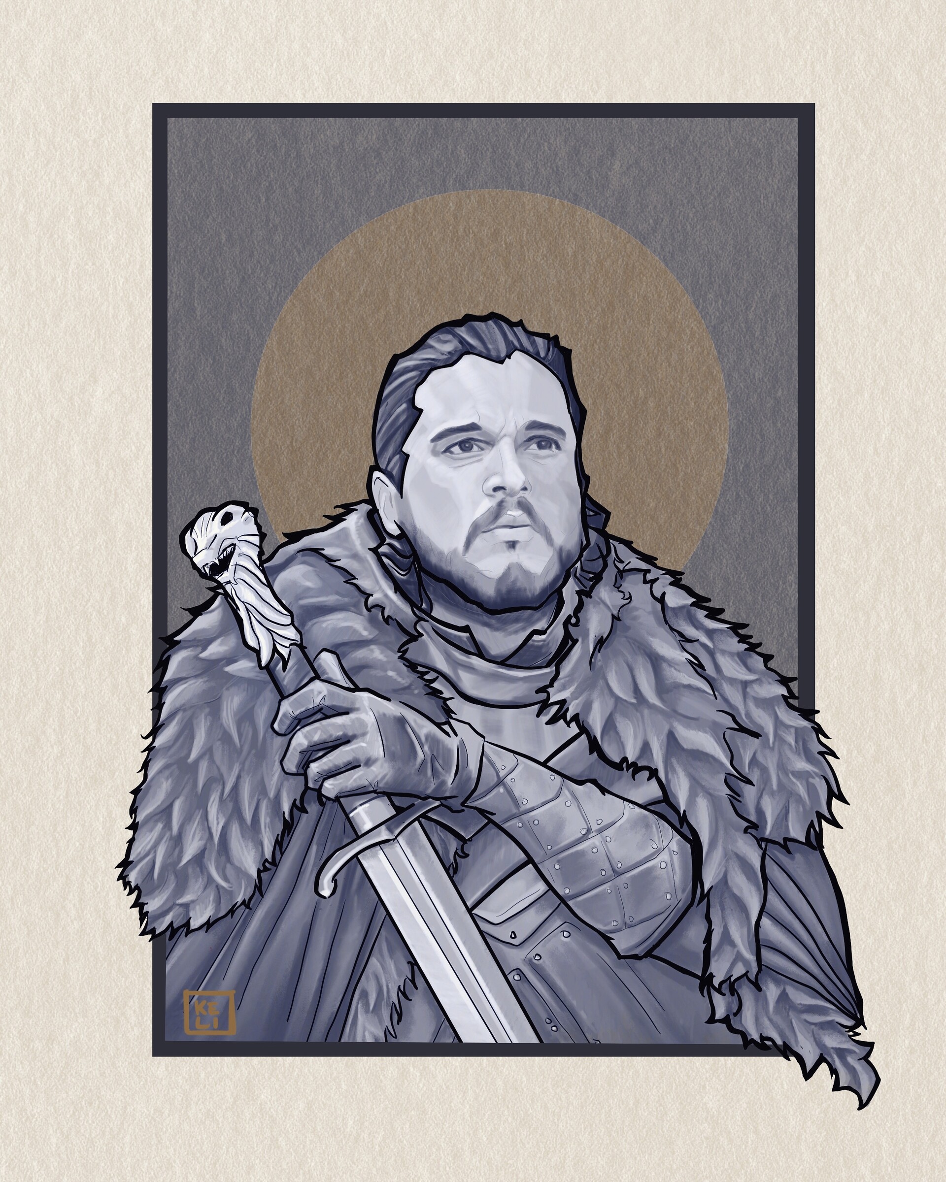ArtStation - Jon Snow