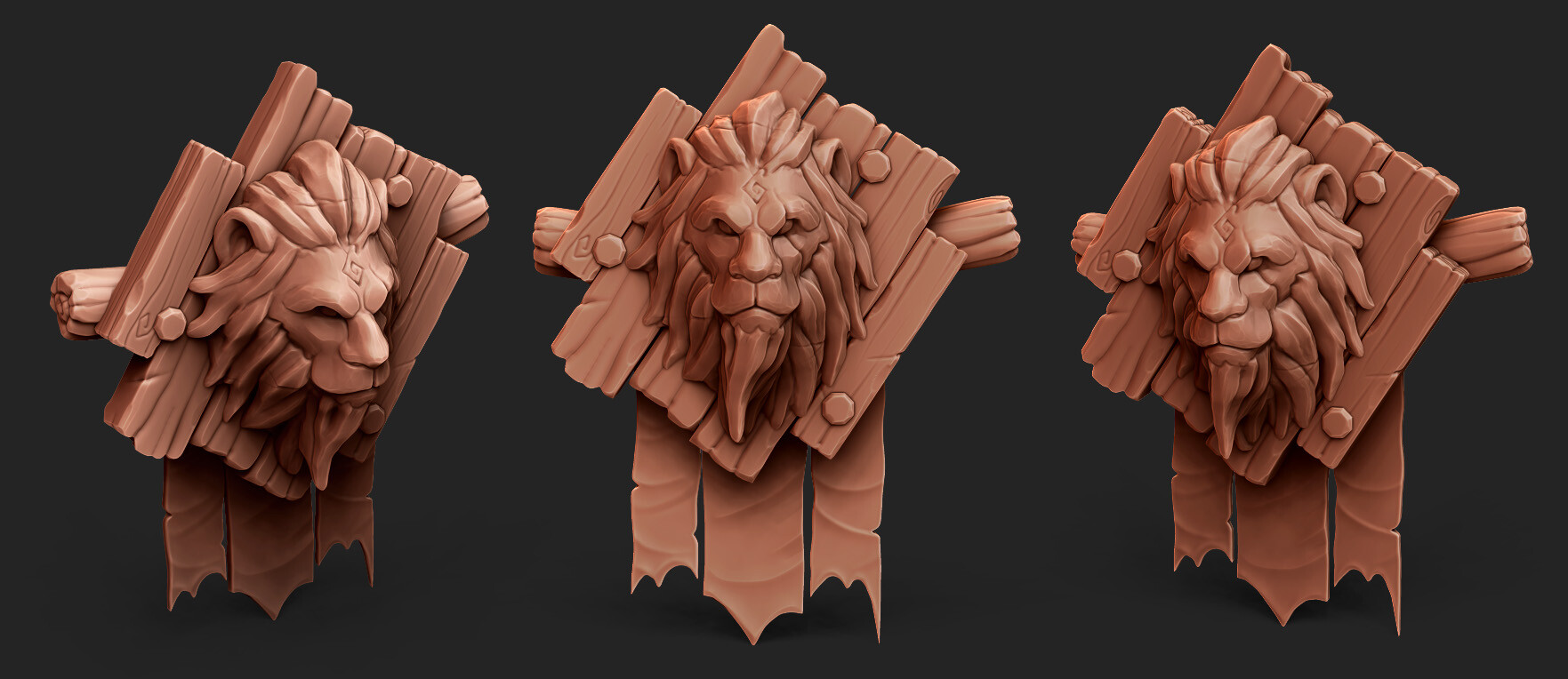 ArtStation - Stylized Wall Decor