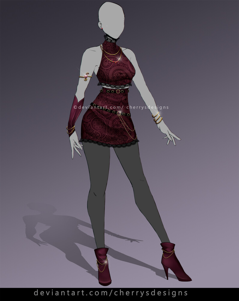 Cherry │ Outfit Designs - Dresses & Elegant Designs