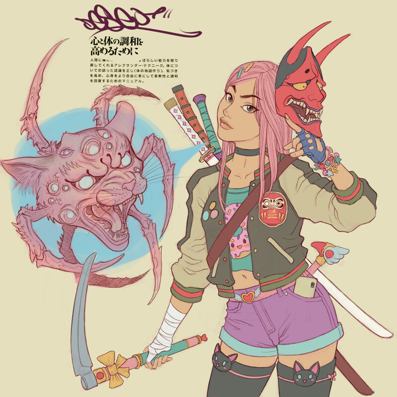 ArtStation - Spider Cat