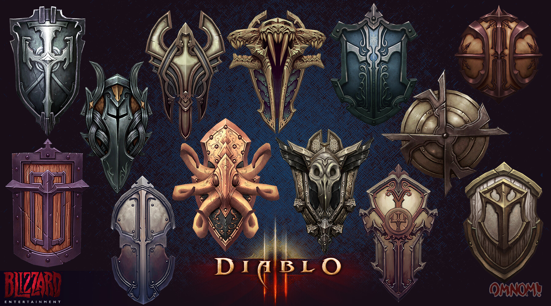 OMNOM! workshop - Diablo III Weapons