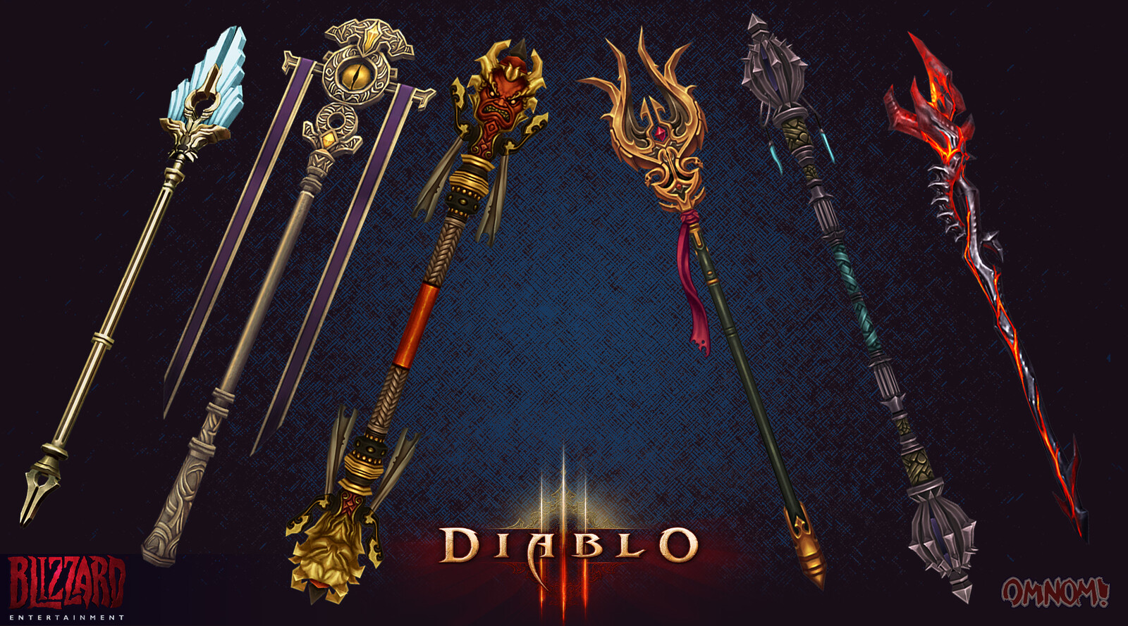 OMNOM! workshop - Diablo III Weapons