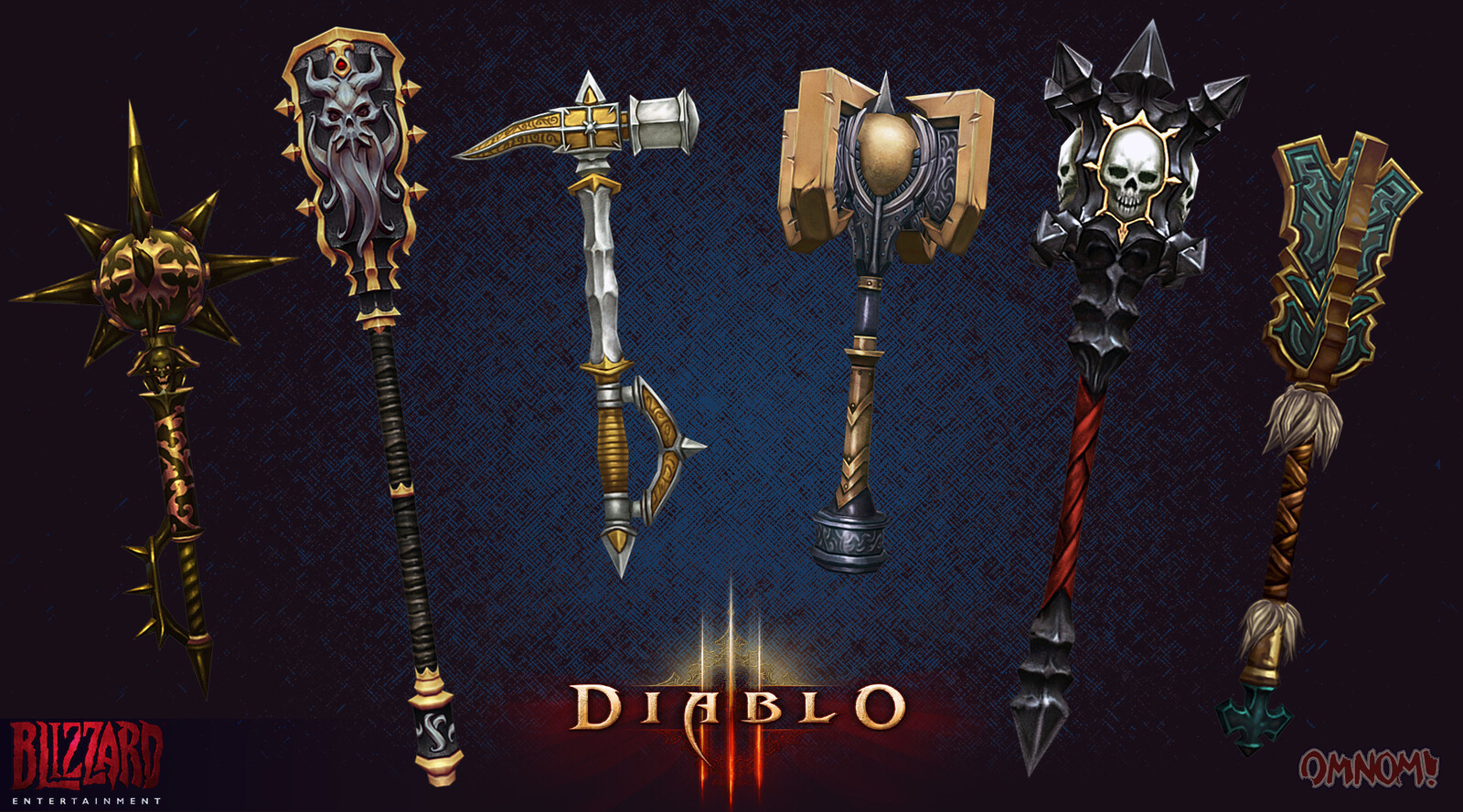 OMNOM! workshop - Diablo III Weapons
