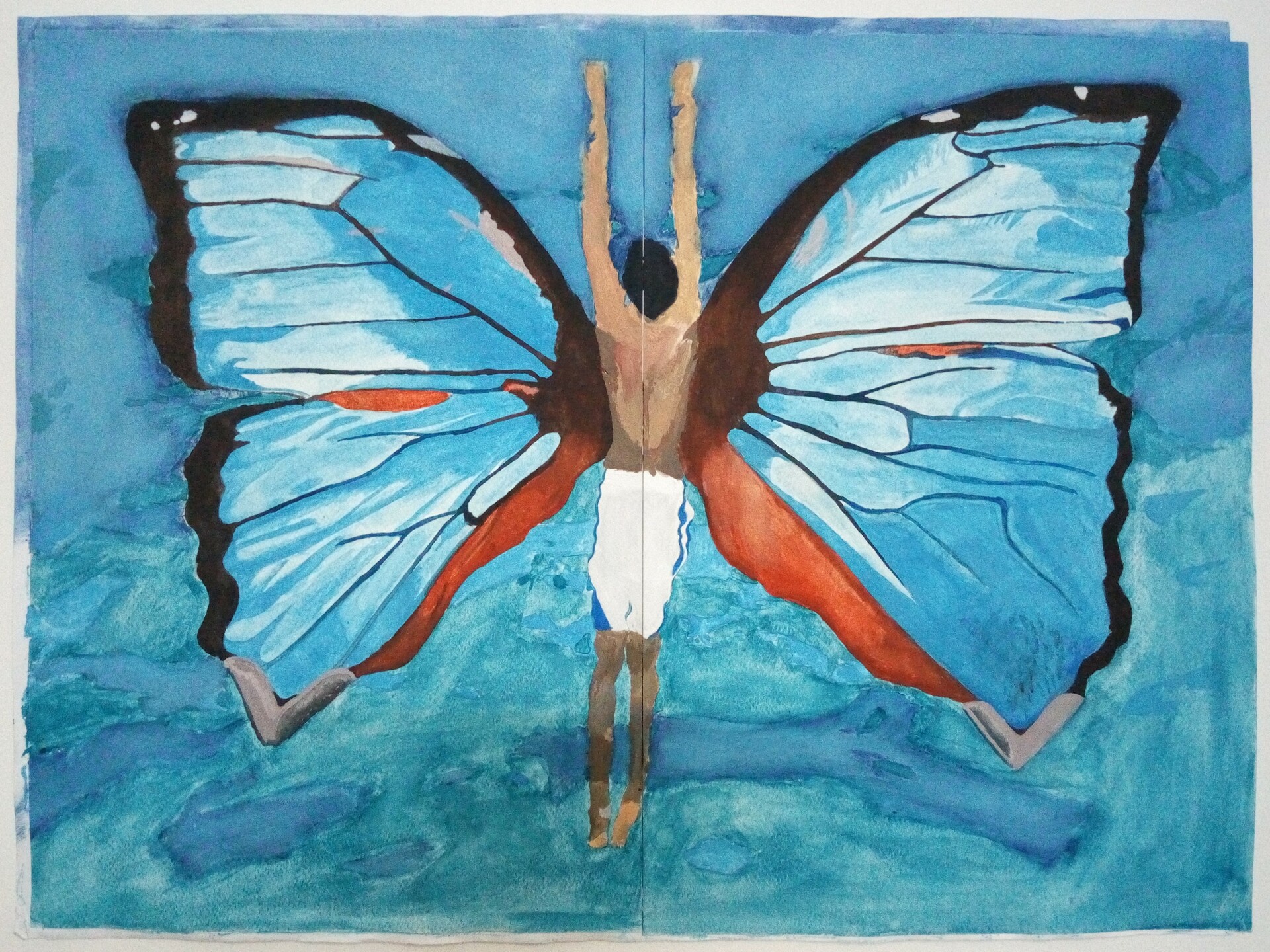 ArtStation - Boy to Butterfly Metamorphosis