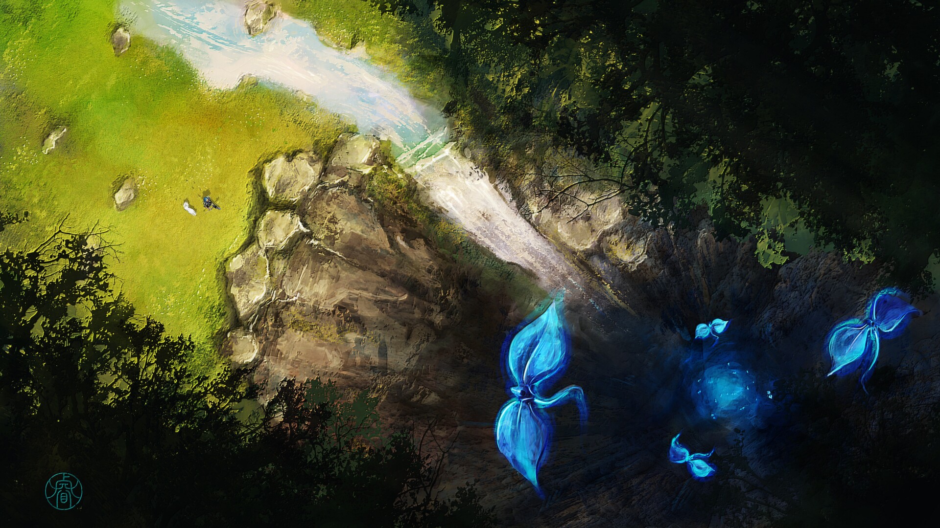 ArtStation - Blue Cave