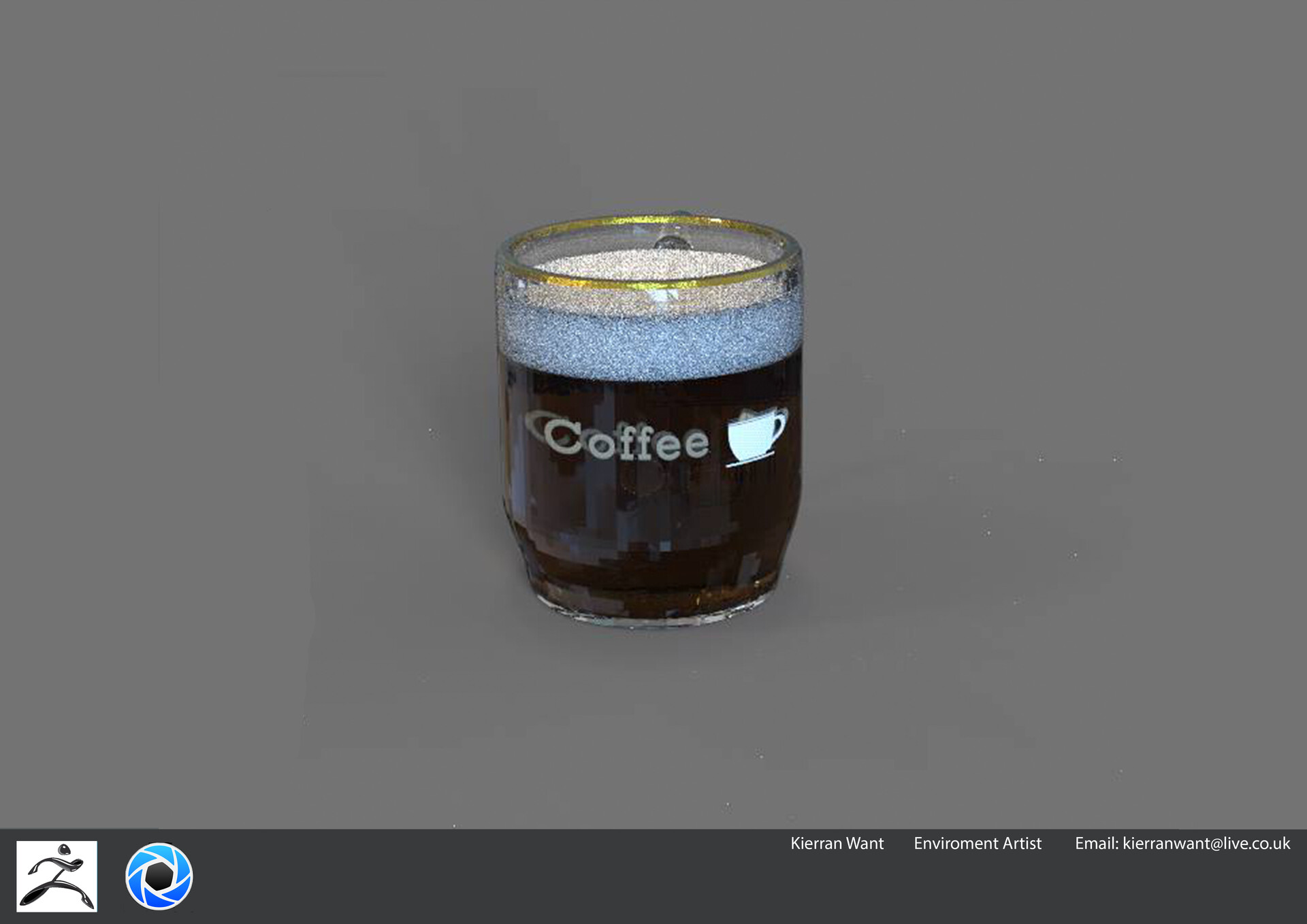 ArtStation - Coffee realistic rendering