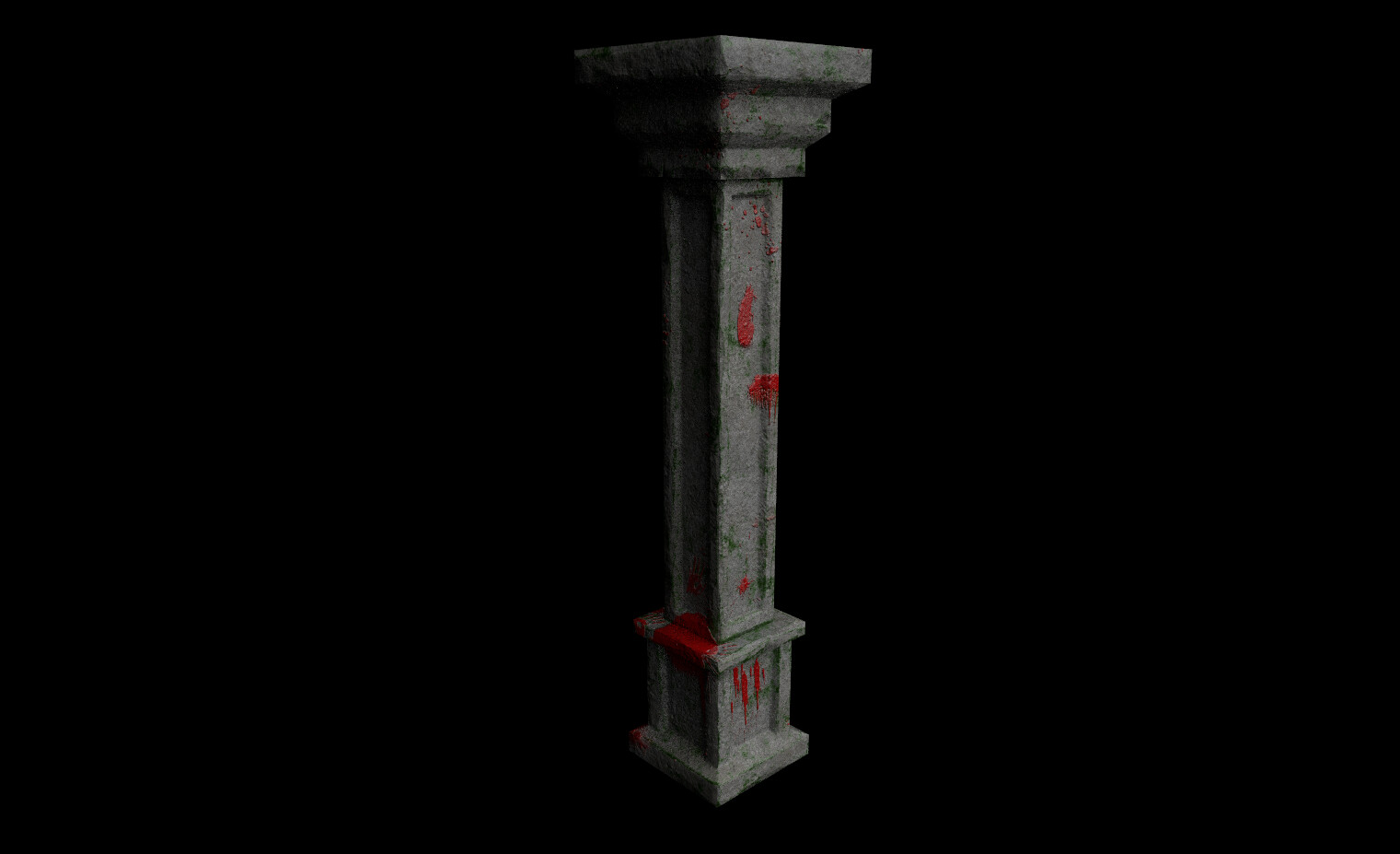 ArtStation - Bloody Square Pillar