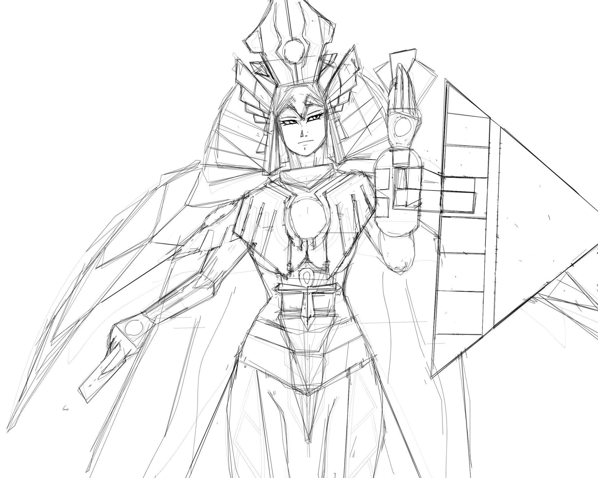 yu gi oh monster coloring pages