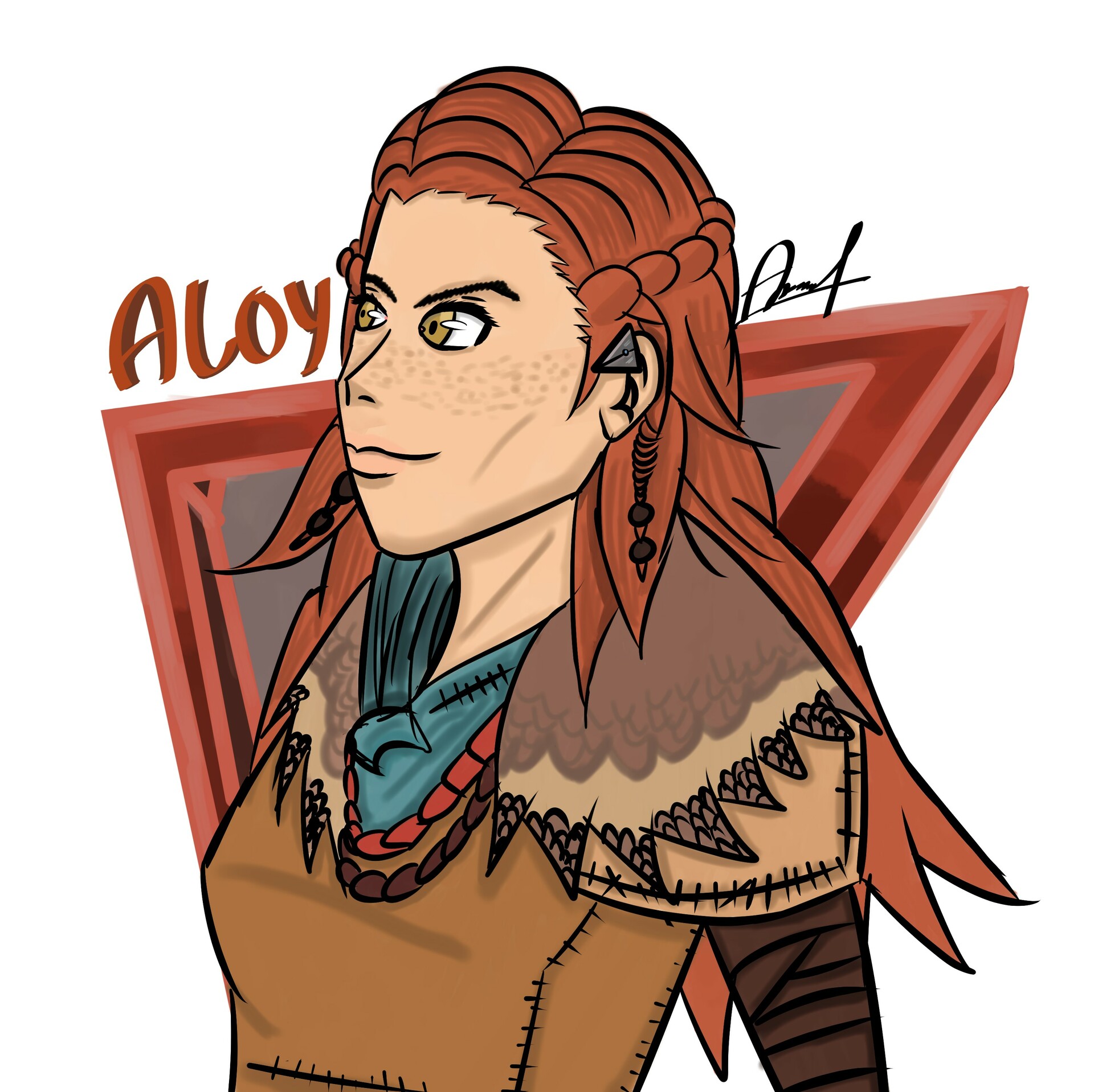 ArtStation - Aloy | Horizon Zero Dawn