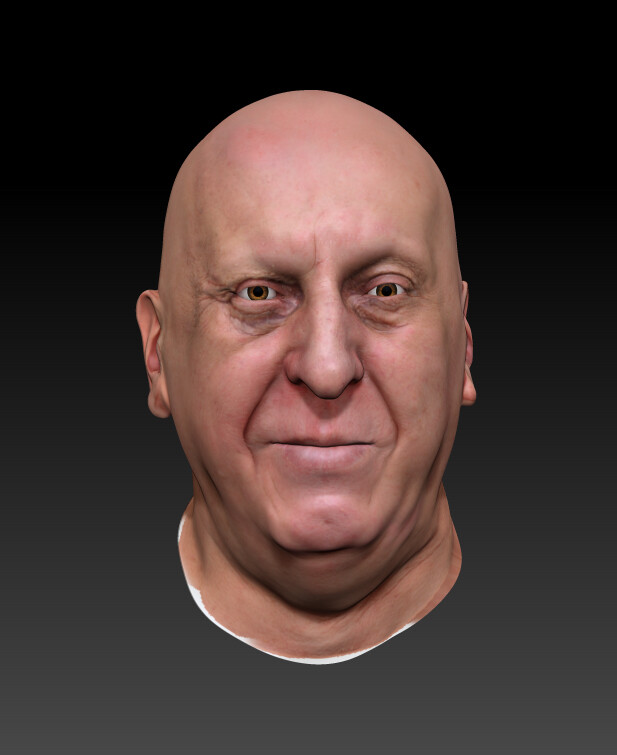 ArtStation - Fan-art project of facial animation