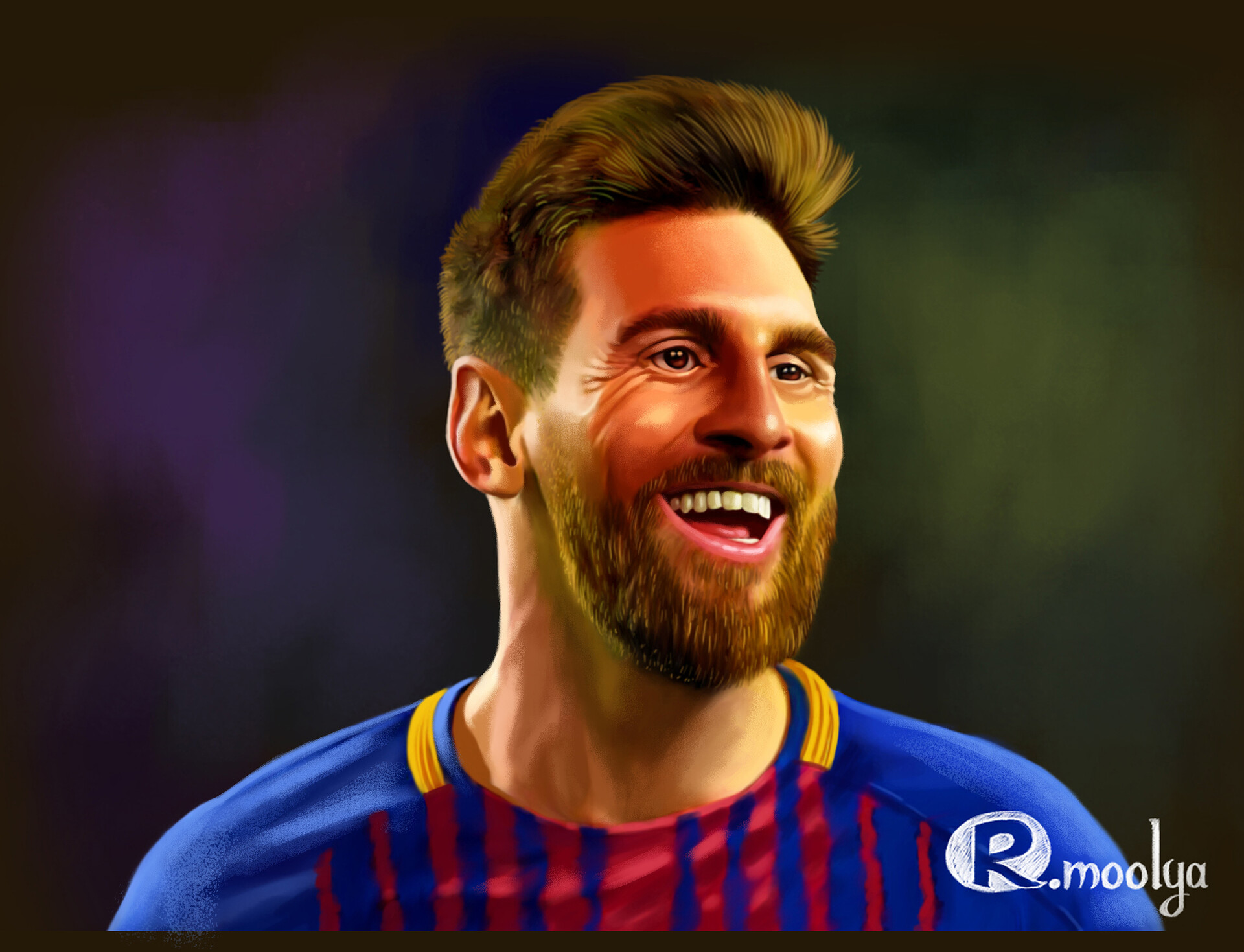 ArtStation - lionel messi