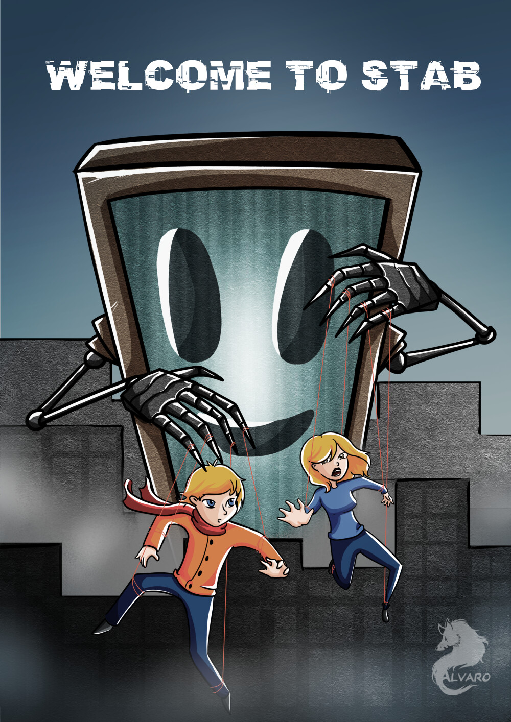 ArtStation - Welcome to Stab (Last Rainbow door)