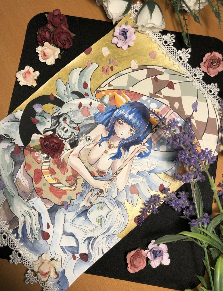 ArtStation - Dizzy from Guilty Gear