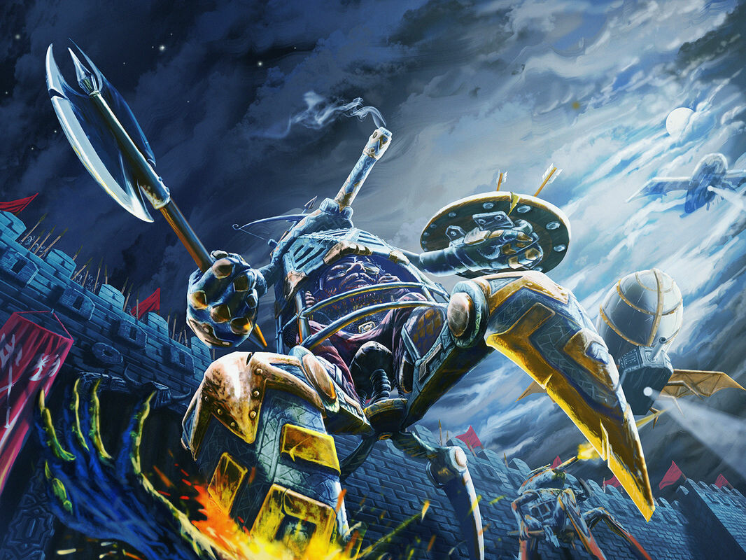 ArtStation - Dwarf in a Tank suit