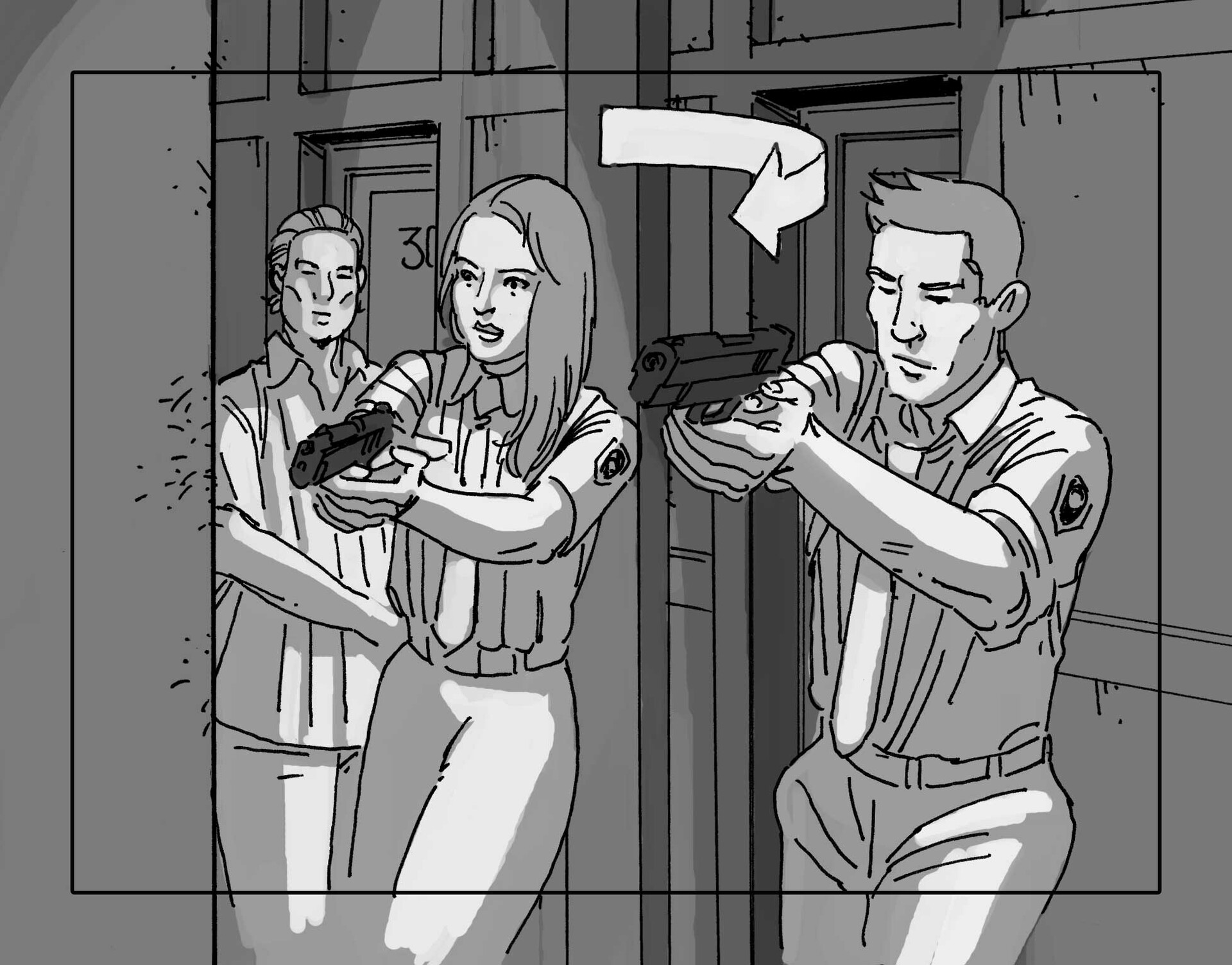 Brice Mallié (Eillam) - Animated and sounded storyboard of police ...