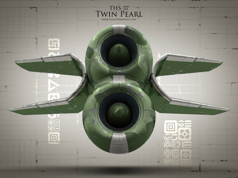 ArtStation - RESTYLED: THS-37 Twin Pearl