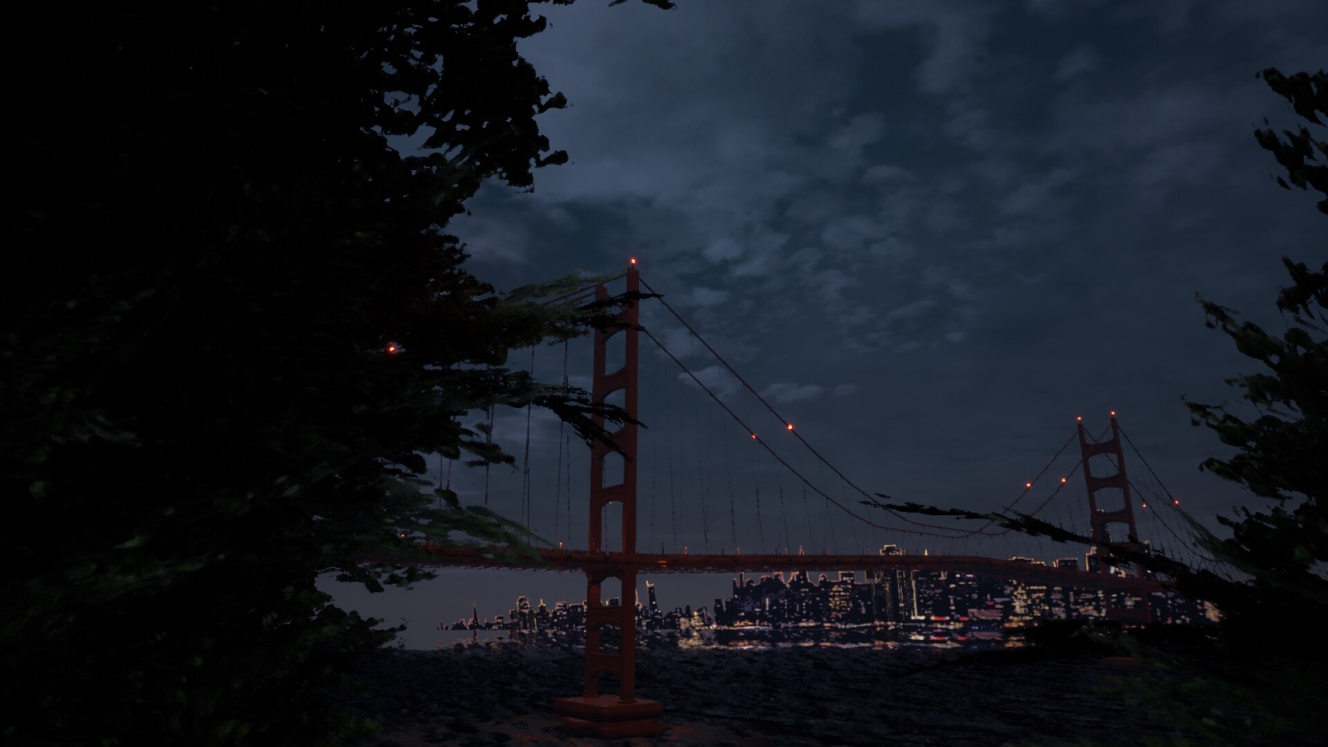 ArtStation - Golden Gate Bridge
