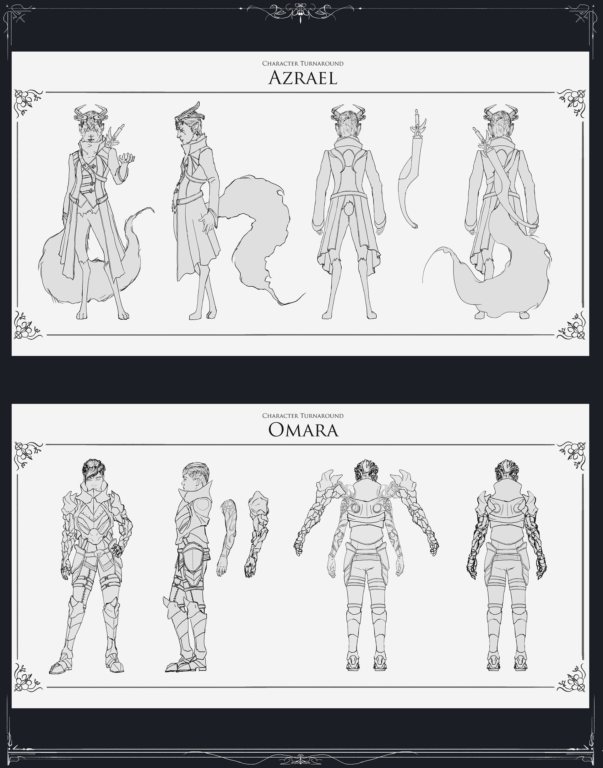 ArtStation - Character Turnarounds