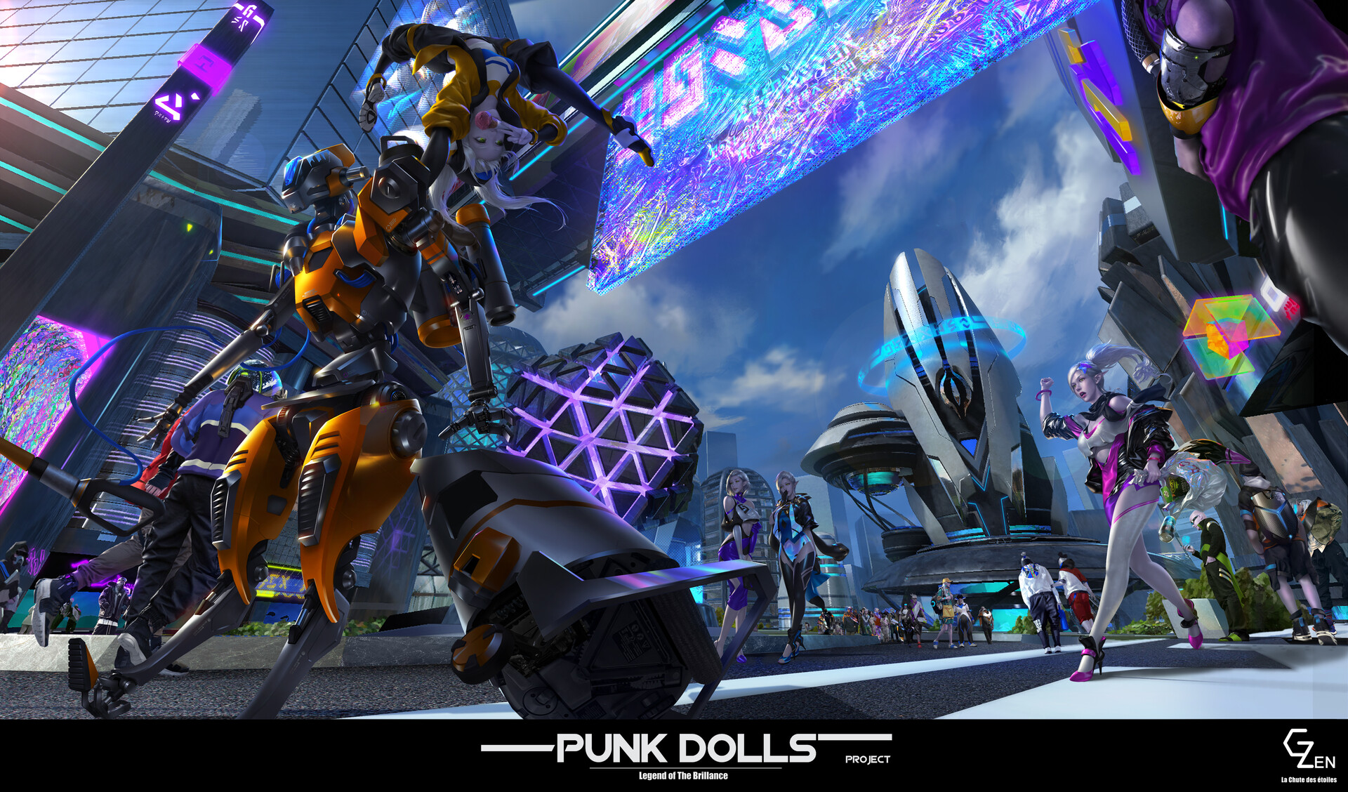 ArtStation - PUNK DOLLS