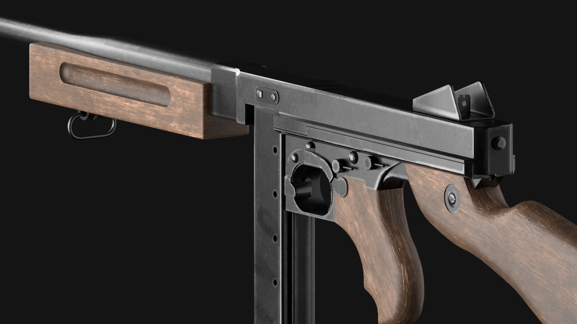 ArtStation - Thompson M1A1
