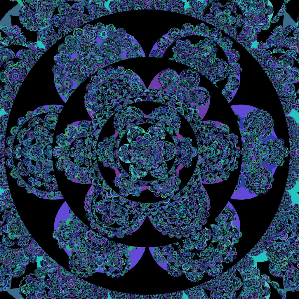 Kenneth Jinks - Flower Mandalas - Procedural art in Python - Fractal ...