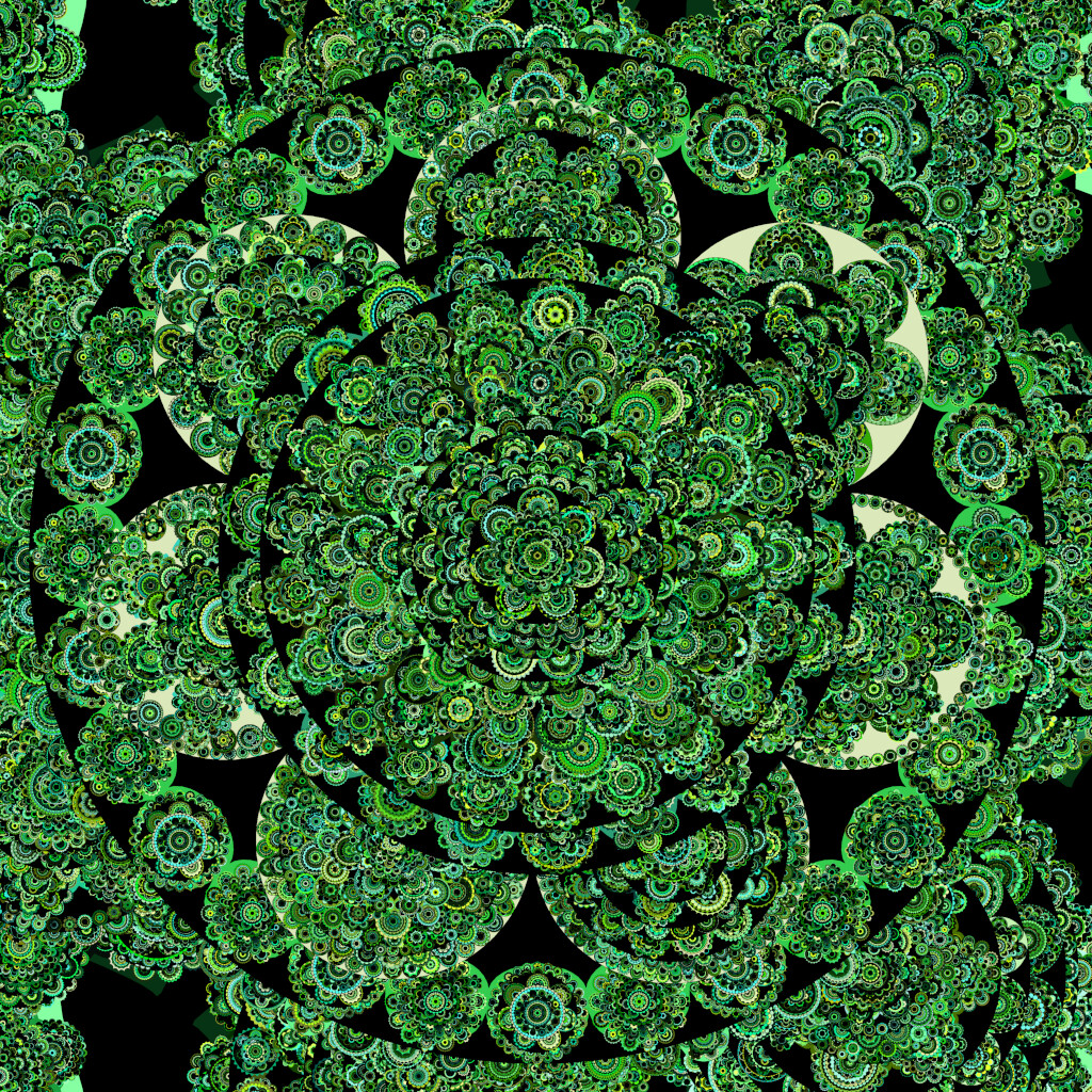 Kenneth Jinks - Flower Mandalas - Procedural art in Python - Fractal ...