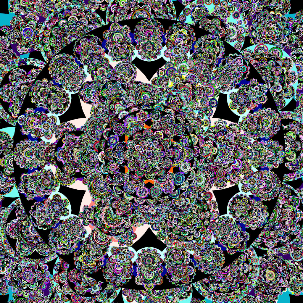Kenneth Jinks - Flower Mandalas - Procedural art in Python - Fractal ...