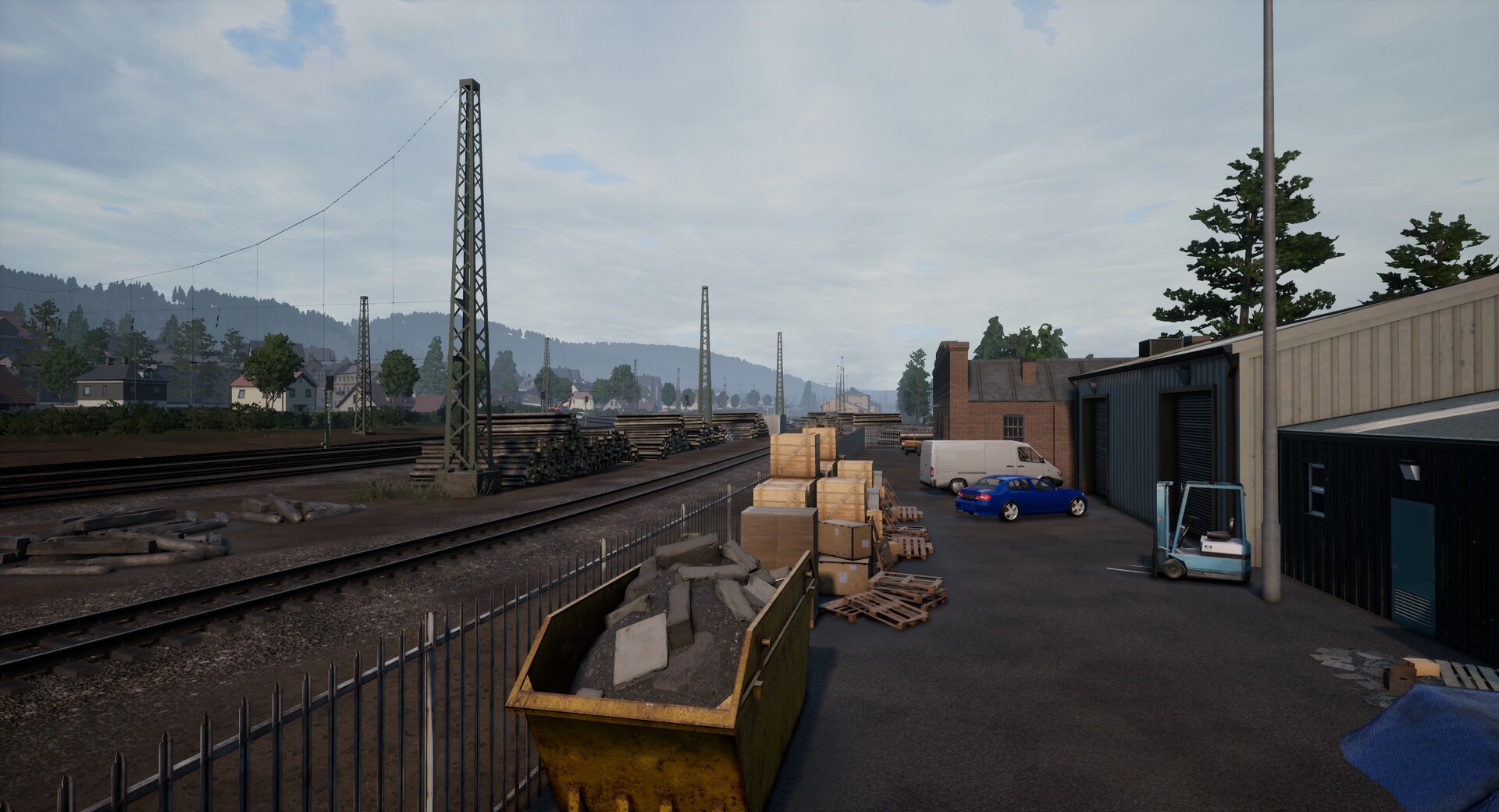 ArtStation - Train Sim World - Main Spessart Bahn
