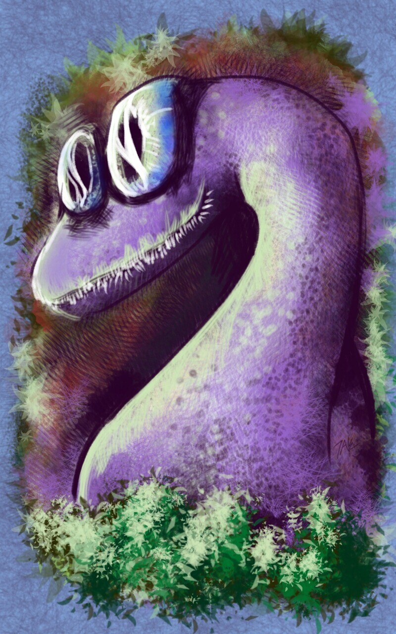 Matthew Tak - Daily Sketch: Depression Dinosaur