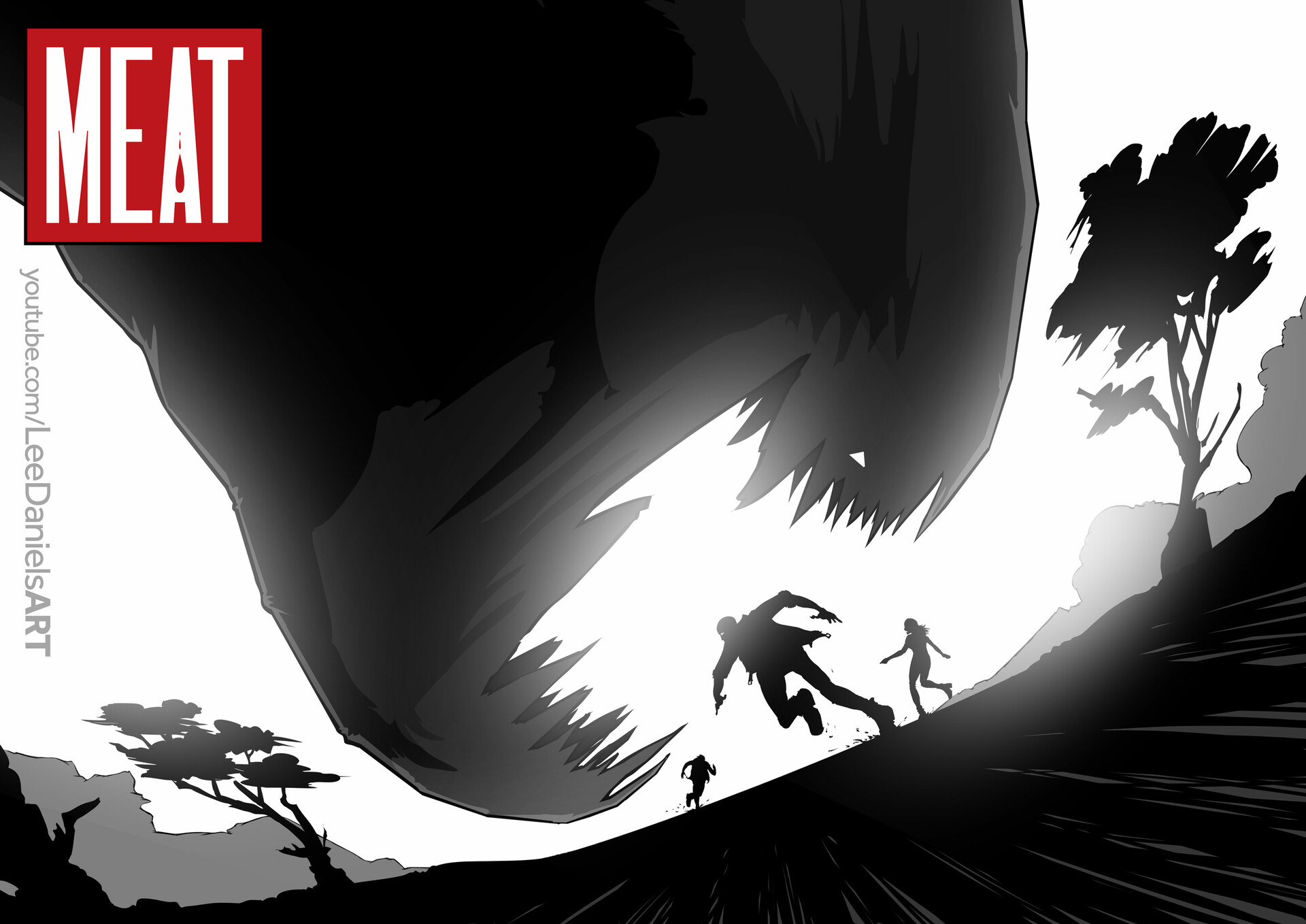 Lee Daniels - MEAT - Graphic Novel