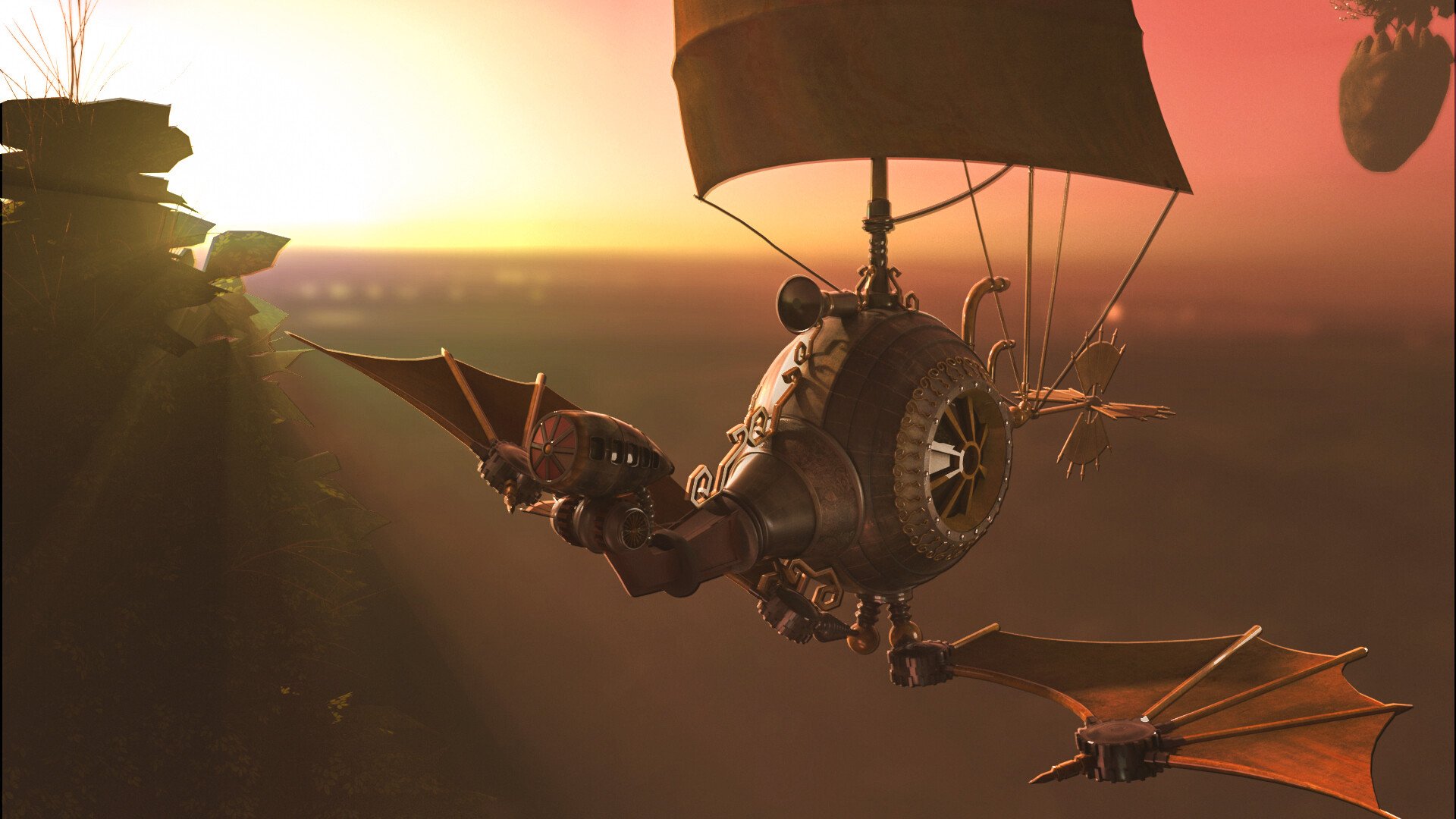 ArtStation - steampunk vaisseaux