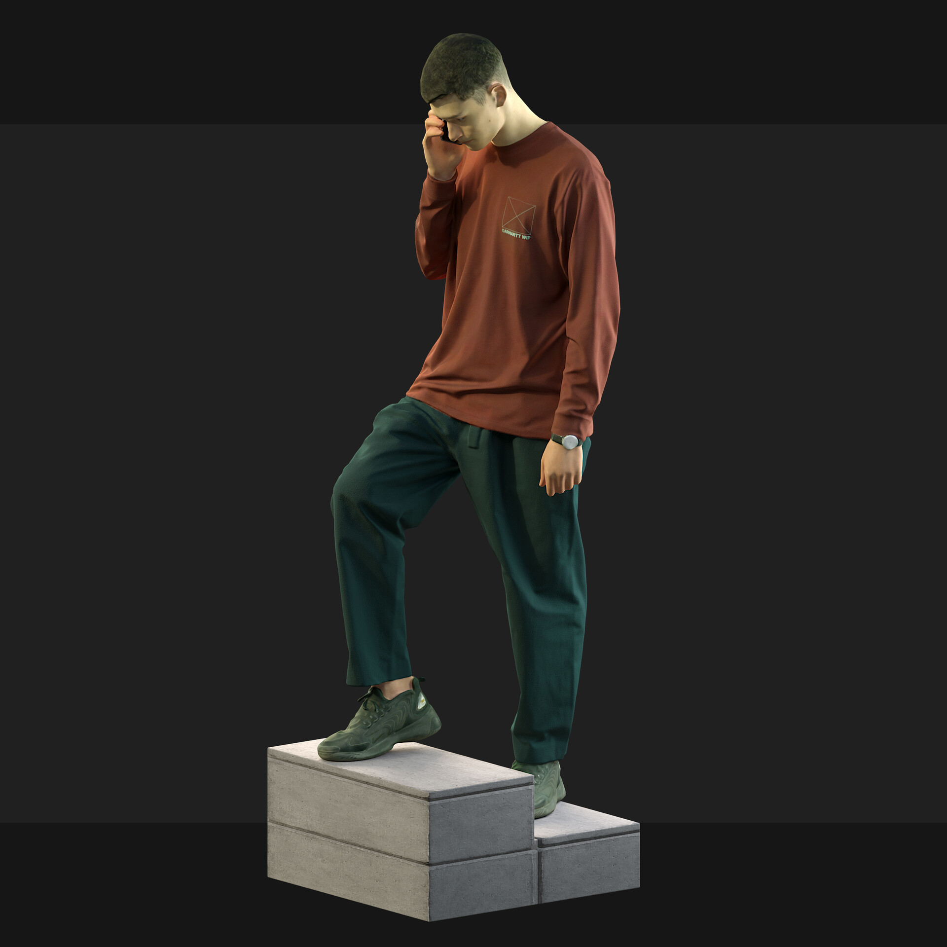 Rustam Arazov - 3d scan man 13