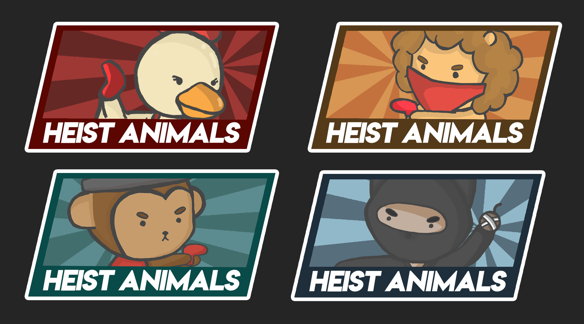 ArtStation - More heist animals